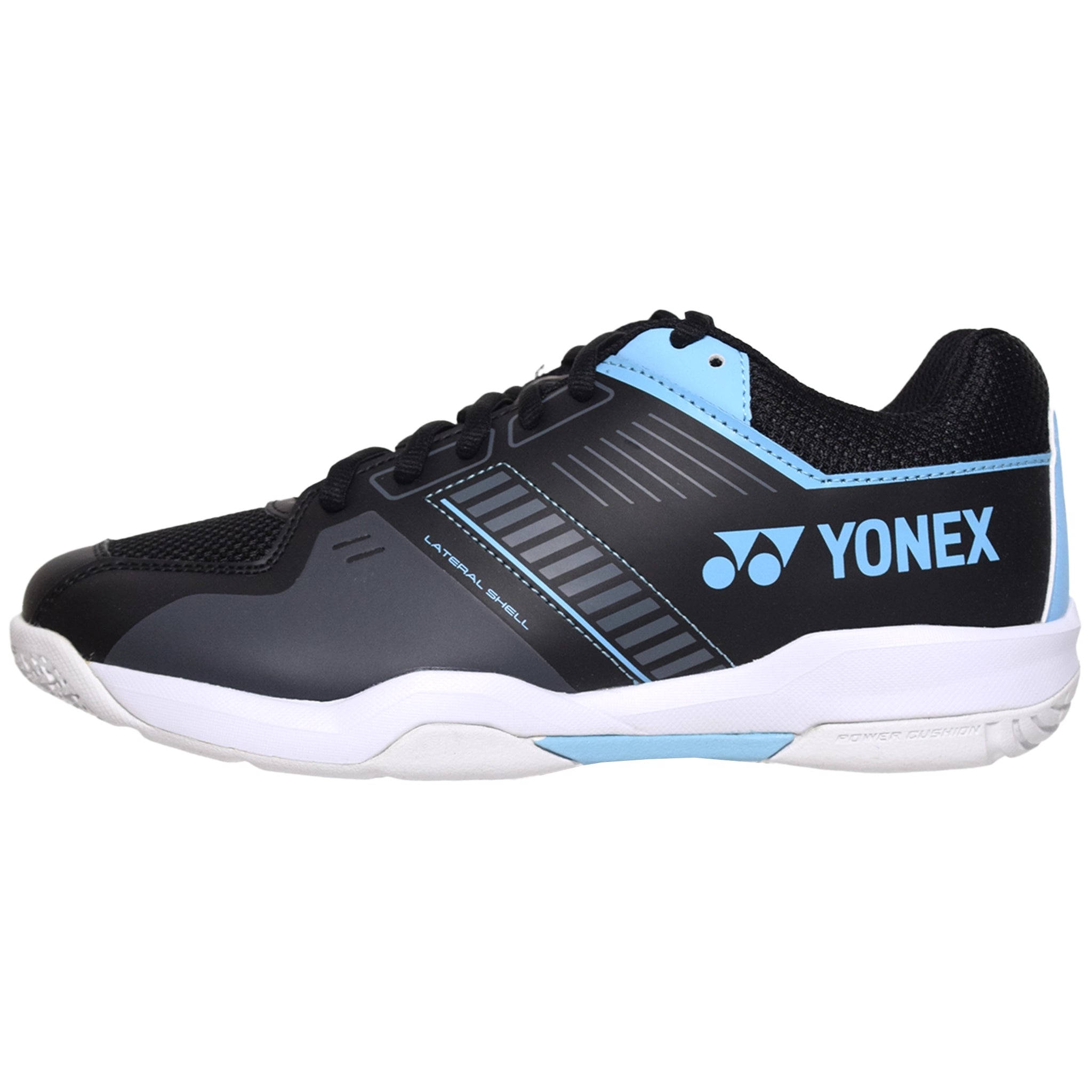 Yonex Power Cushion Strider Flow WIDE Men's Indoor - Black/Blue – Tenniszon